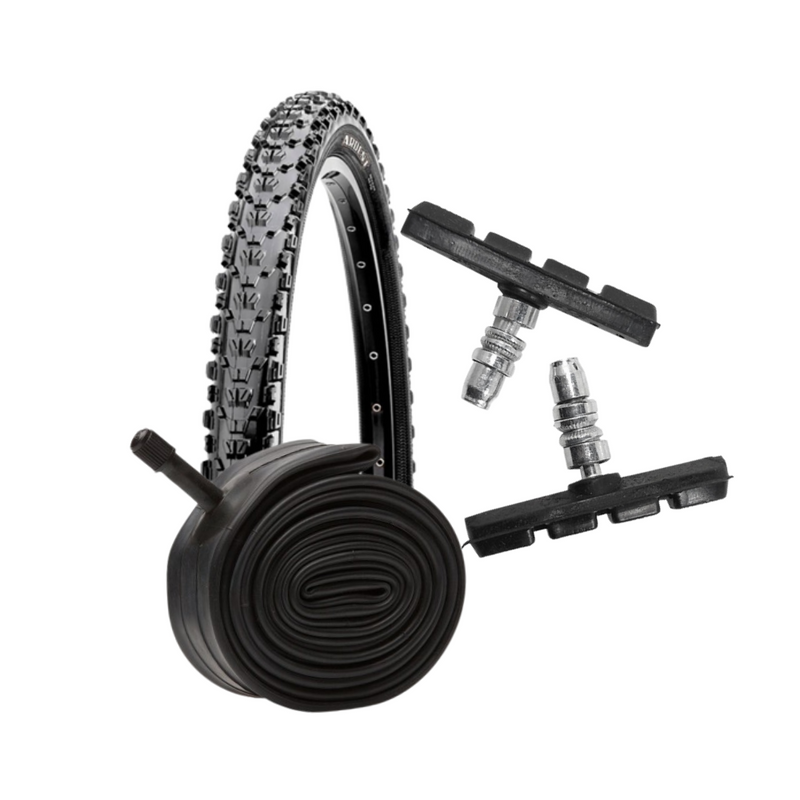 PROMO NEUMÁTICO + CÁMARA + PATIN DE FRENO PARA BICI
